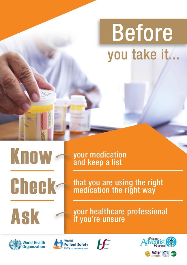 National Cancer Society of Malaysia, Penang Branch: Medication Safety