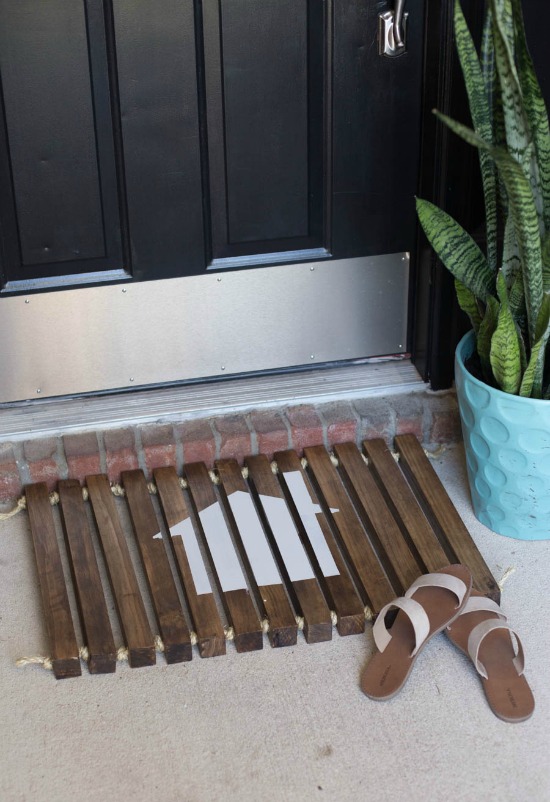Creative and Inviting Doormats You Can Make Yourself | Little House of ...