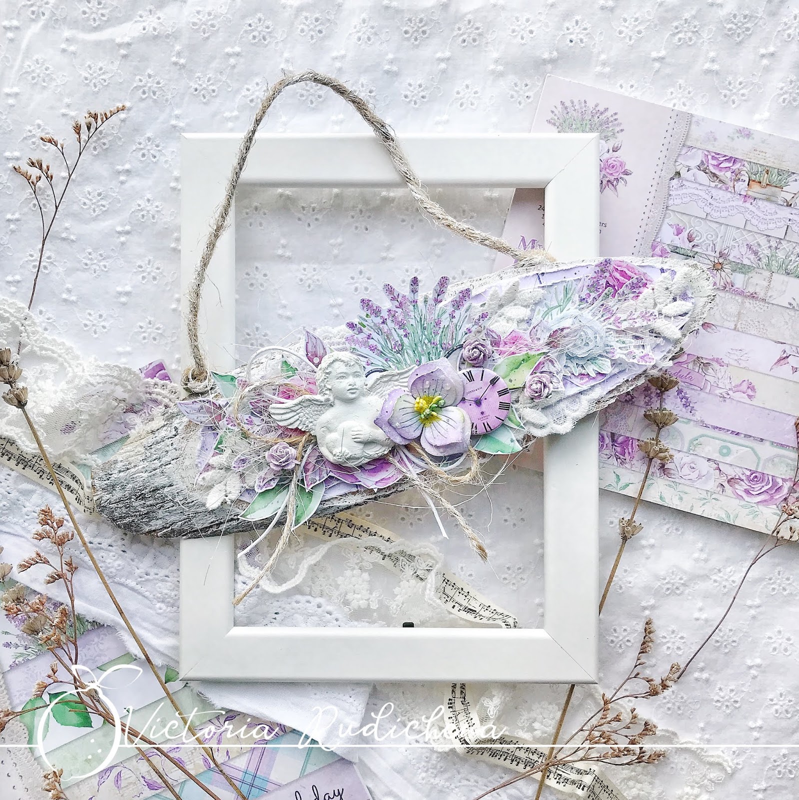 Lawendowe dekoracje / Lavender decorations | Lemoncraft