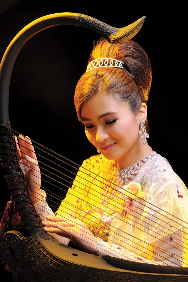 Myanmar Stars in Burmese Style