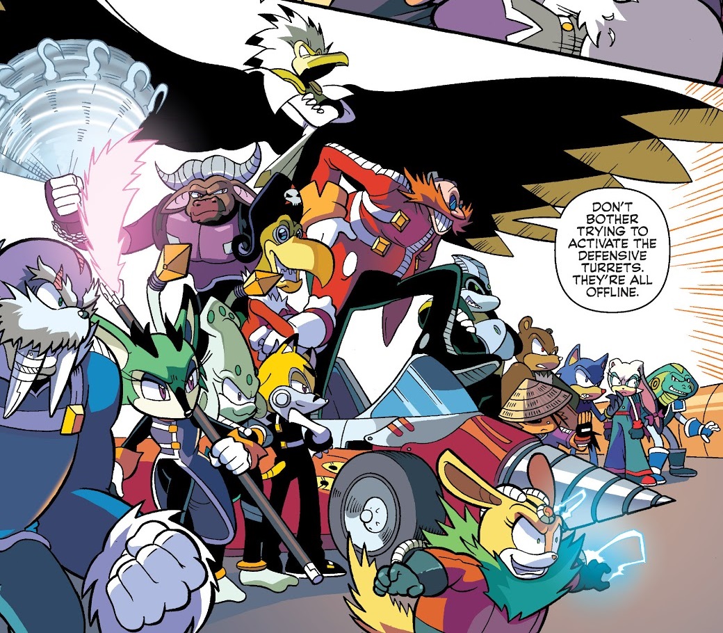 Hedgehogs Can't Swim: Sonic Universe: Issue 85