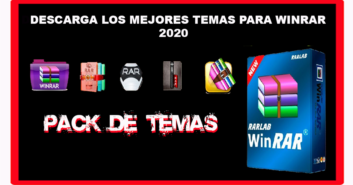 PACK DE TEMAS PARA WINRAR 2020 ~ JCREPARACIONES