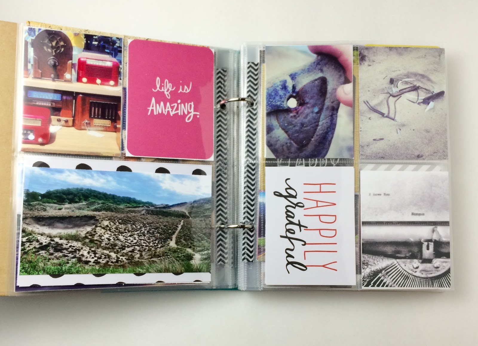 five sixteenths blog: My First Project Life Album