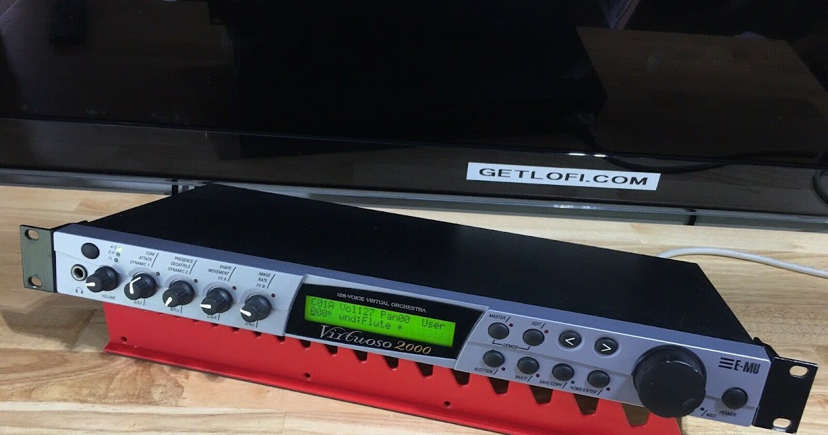 MATRIXSYNTH: Emu Virtuoso 2000 Rack Mount MIDI Synthesizer