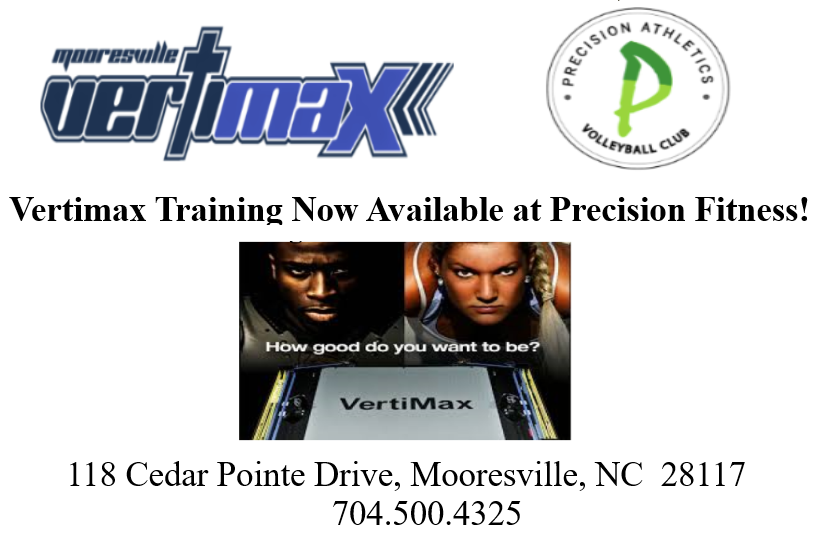 MOORESVILLE VERTIMAX "Training Well-Rounded Athletes" Telephone 704.500 ...