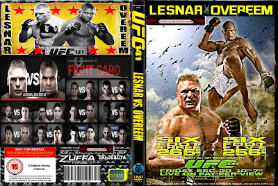 CAPA- DVD UFC 141 LESNAR VS OVEREMM | VIRTUAL MUNDO CAPAS