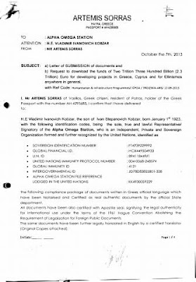 ΠΑΡΑΔΟΣΗ ΦΑΚΕΛΟΥ ΣΤΟ ALPHA OMEGA STATION ΚΑΙ ΠΛΗΡΕΞΟΥΣΙΟ - ΣΤΡΑΤΟΝΙΚΗ