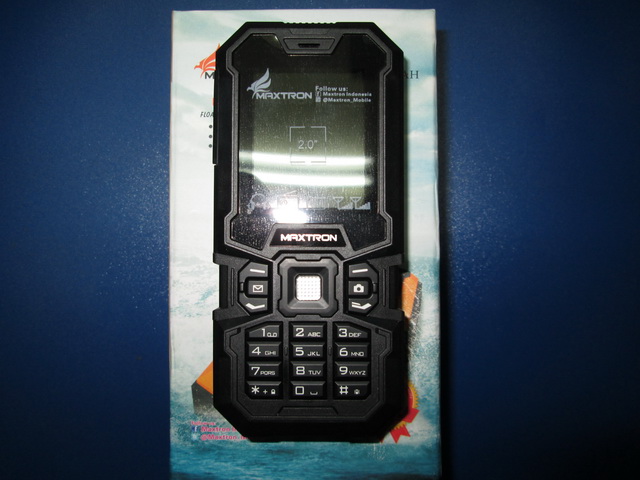 CNC virtual: Jual: hape outdoor, Maxtron IP67-1, feature phone