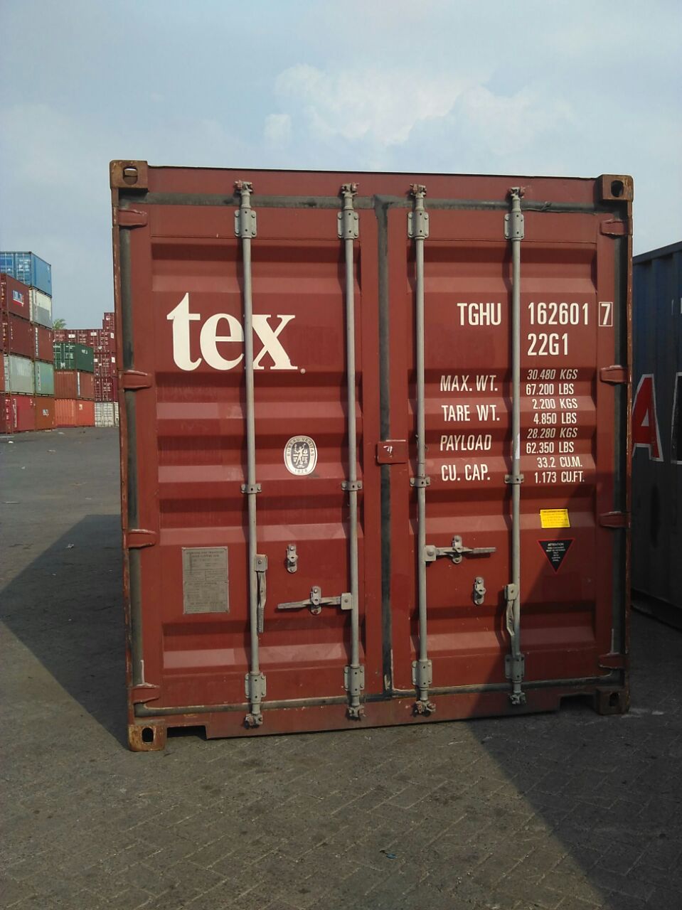 Container 20ft - Rp 9jt - Container Office & Standard - Harga Container ...