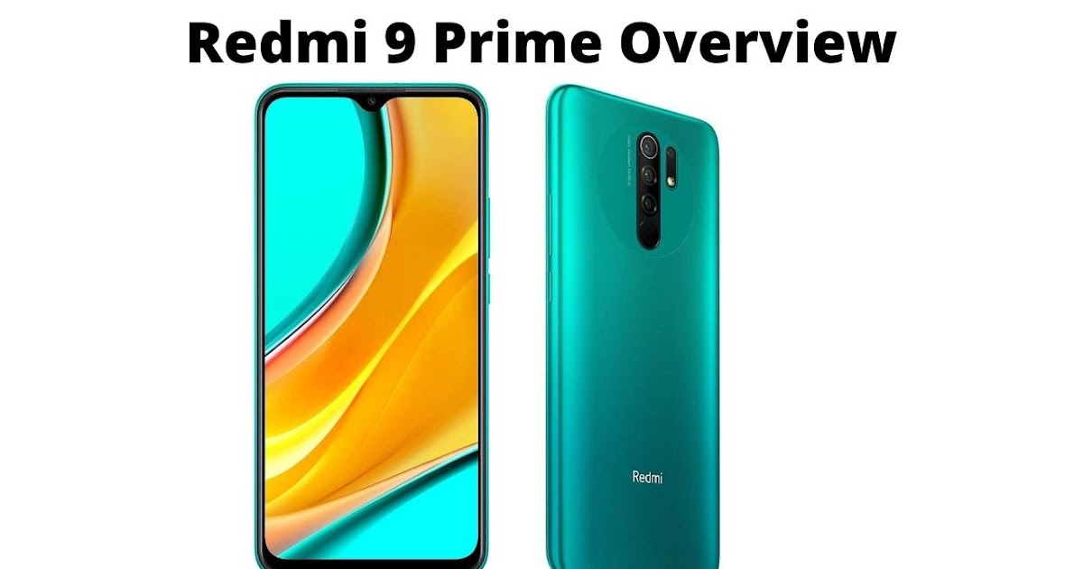 Redmi 9 Prime Overview