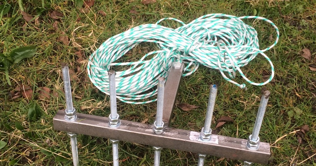 North East Piker: Homemade weed rake