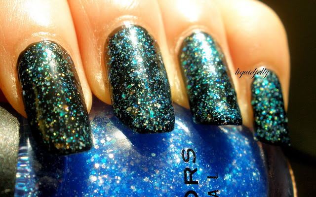 Liquid Jelly: Galaxy Nails: An Explosive Combination :)