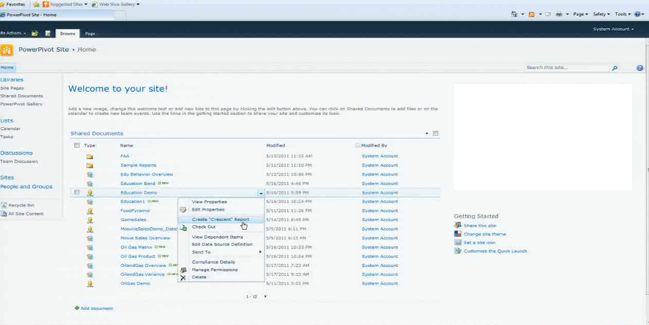 Suhas R. Kudekar: Project ‘Crescent’ - Reporting Services new reporting ...