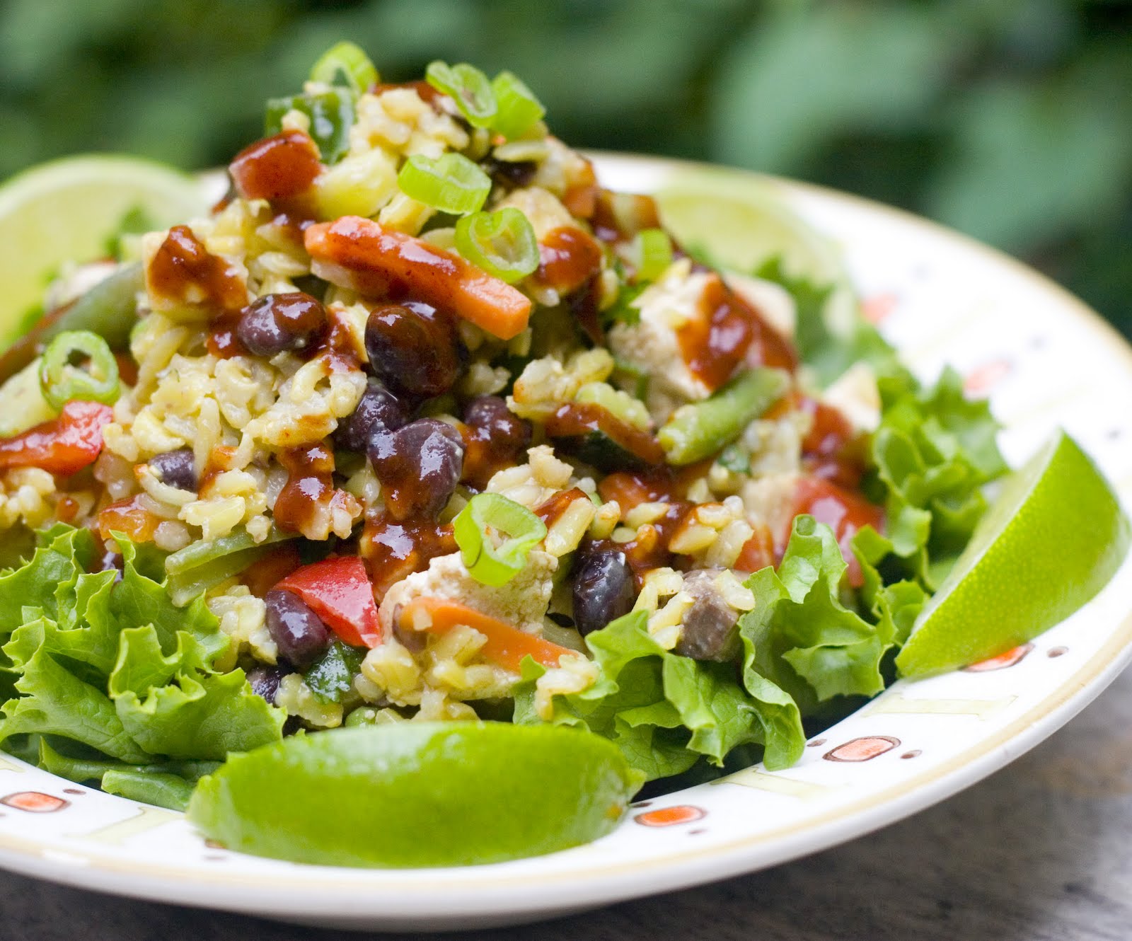 No Face Plate: Fiesta Rice Salad - it's so nowtro!