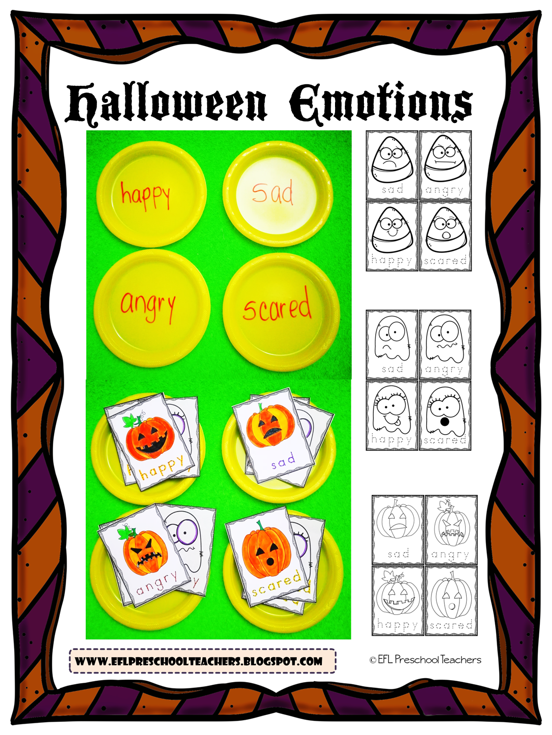 ESL/EFL Preschool Teachers: Halloween resources for English Language ...