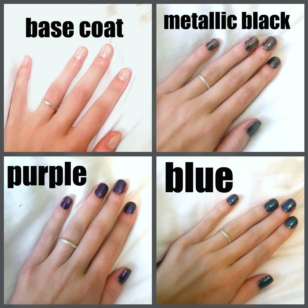 Live. Love. Craft.: tutorial - easy 'space nails'