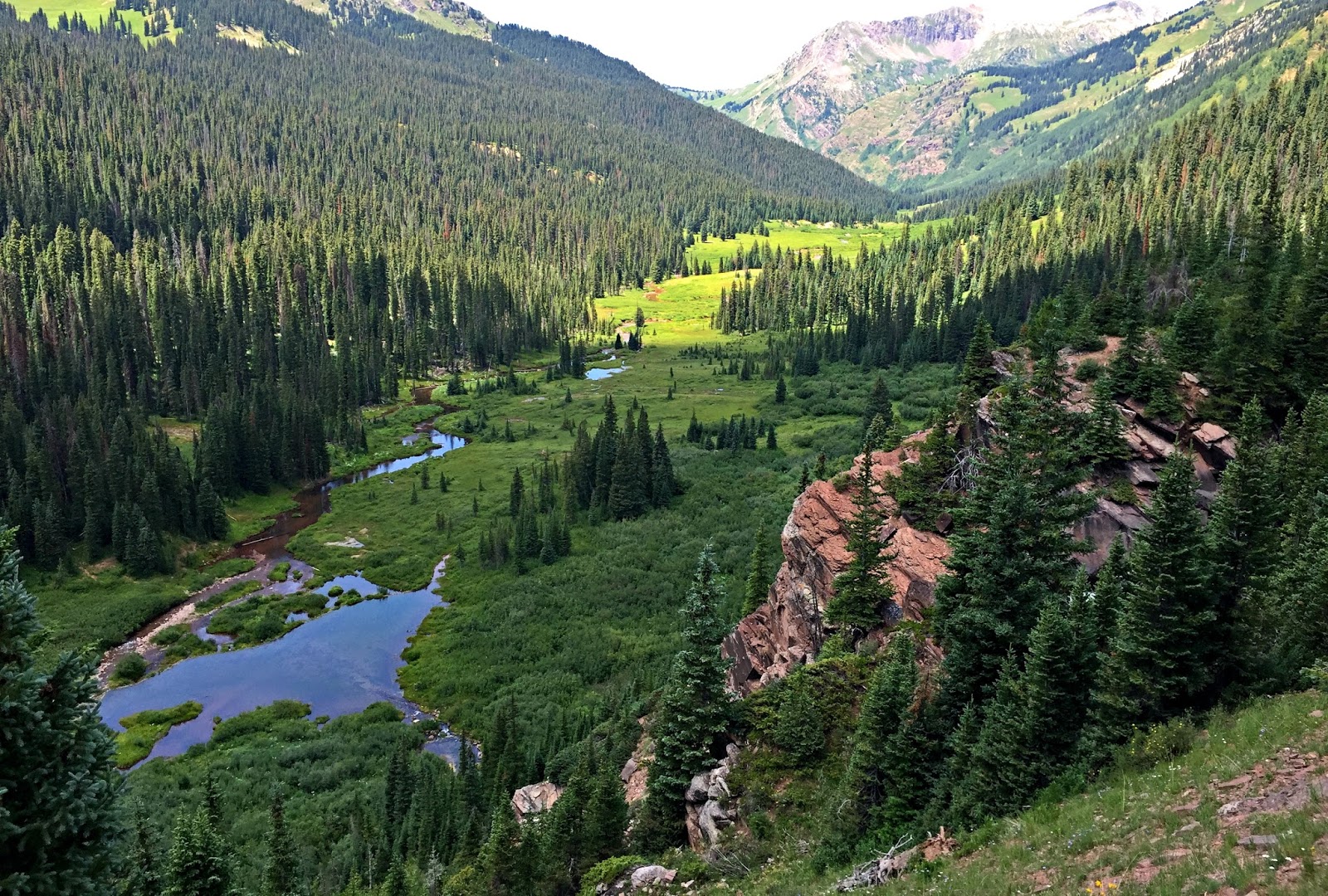 4 pass loop Snowmass/Maroon Bells Wilderness