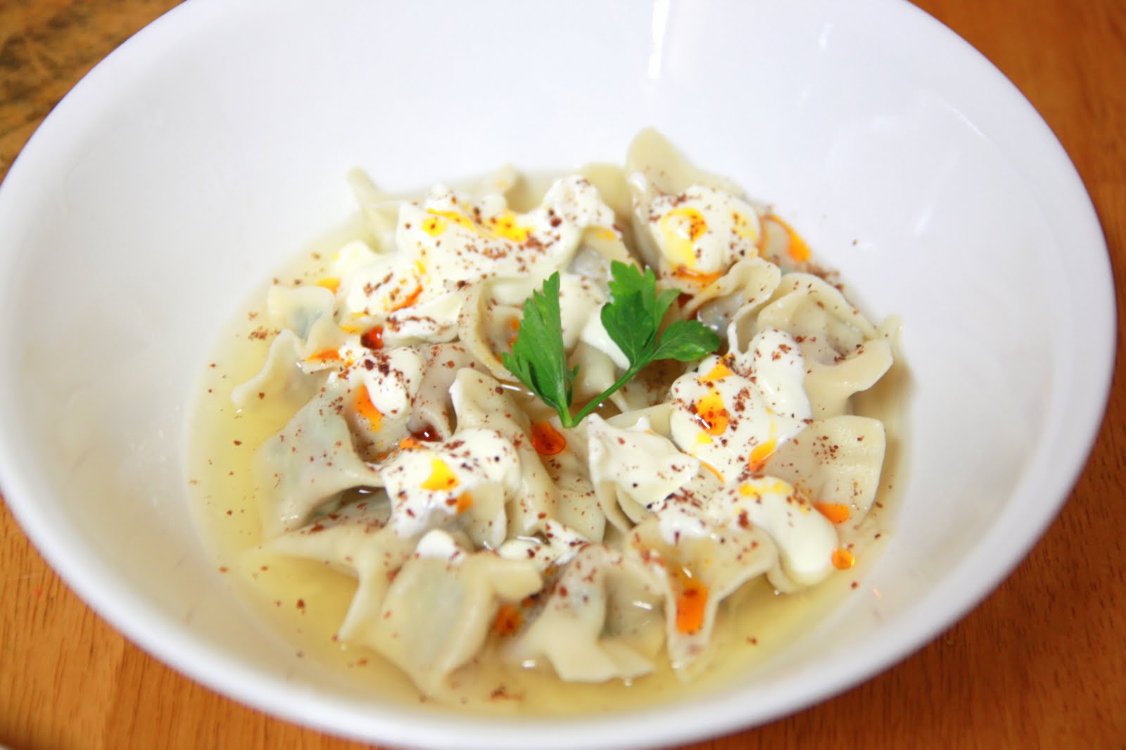 One Wok, One Pot, One Pan: Lamb Manti