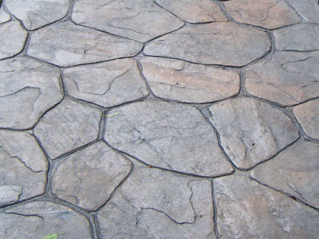 RANDOM STONE ~ PATTERN CONCRETE