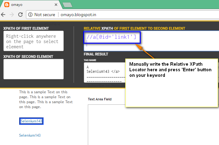 Selenium-By-Arun: Relative XPath Helper - Using this plugin in Selenium ...