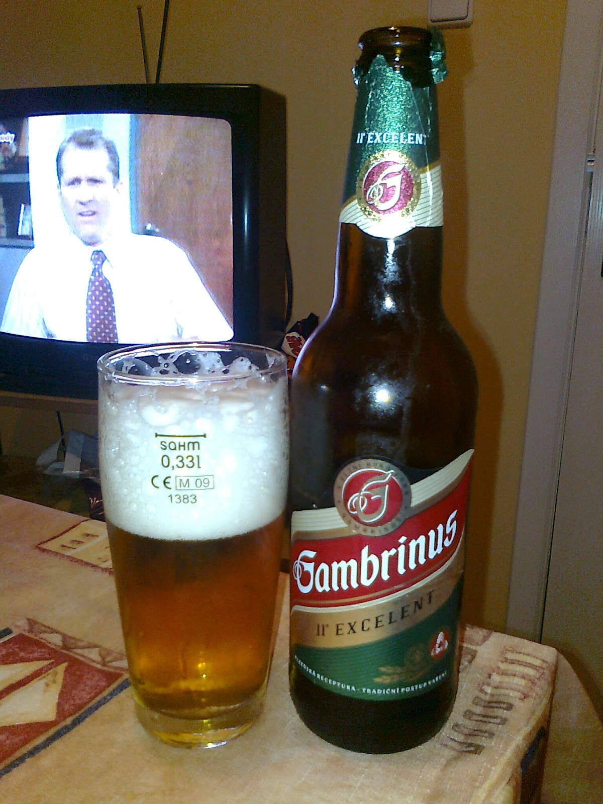 Moите бири / My beers: Gambrinus Excelent – всеки греши