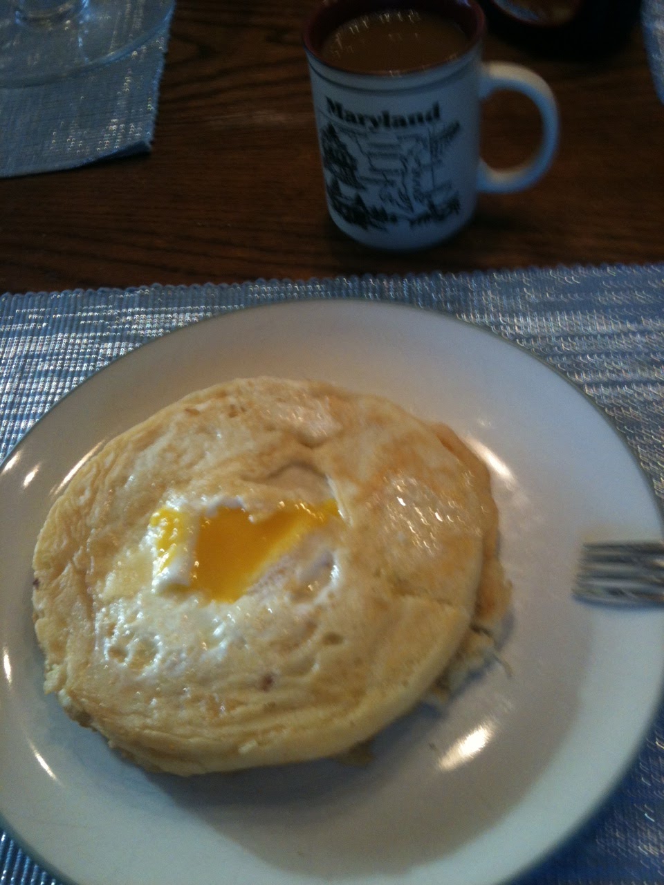 Ashford Living: Eggy Cakes: Combo Breakfast