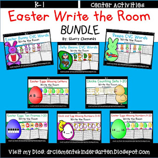 Dr. Clements' Kindergarten : Easter Math Freebie