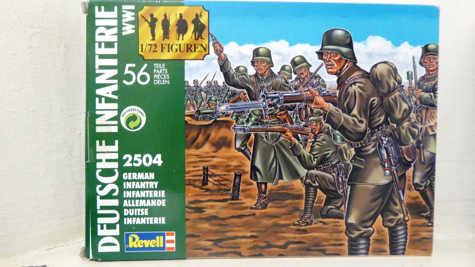 Toy soldiers and real battles: WW1 Deutsches Heer Infantry from Revell
