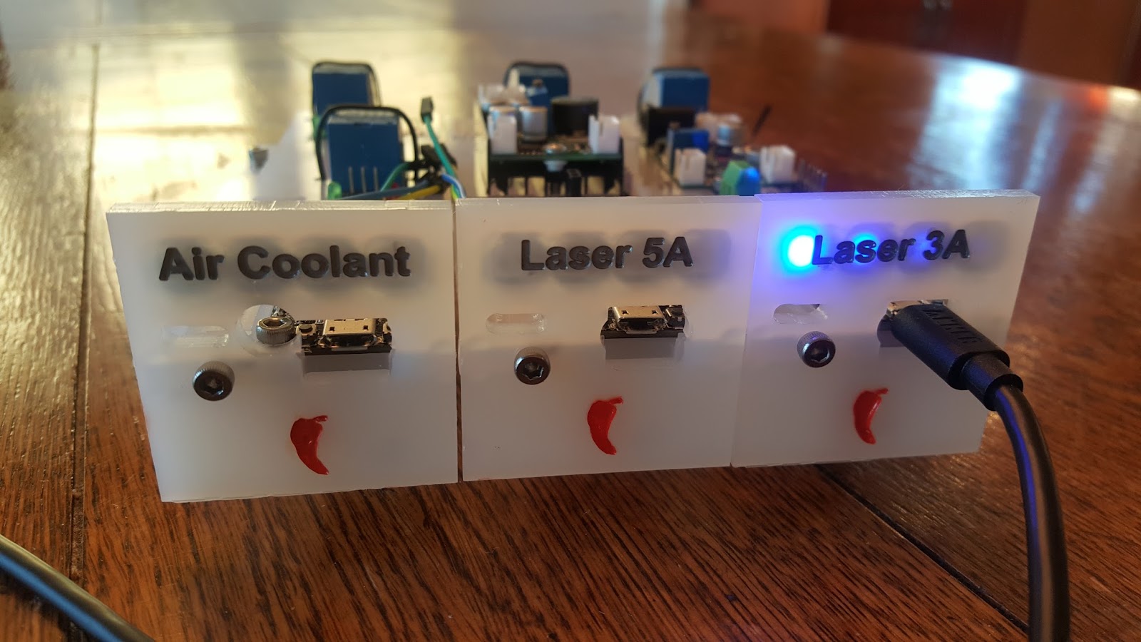 ChiliPeppr: Latest Lua Code for Laser Cayenn Device