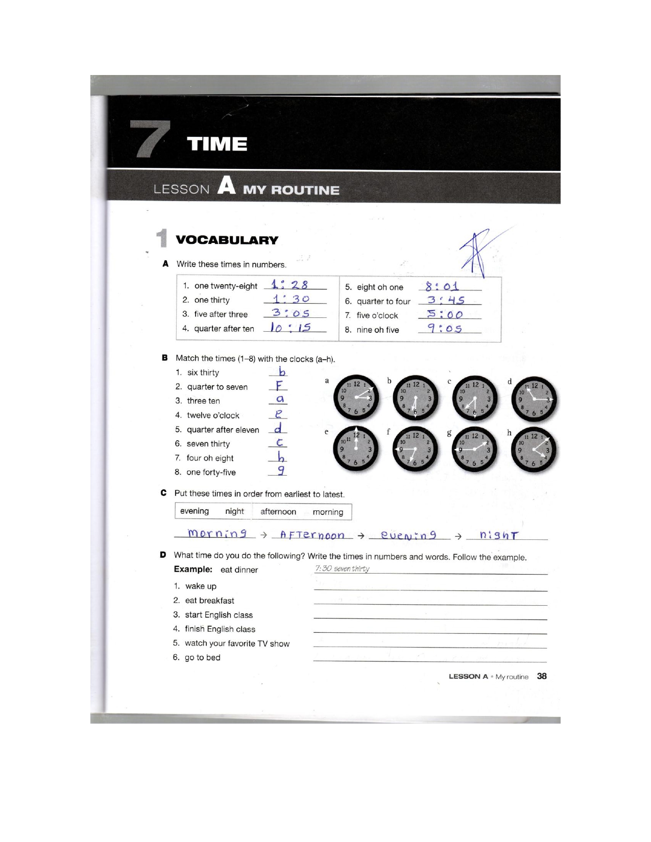 icpna libros y tareas resueltas.: WORLDLINK WORKBOOK BASIC 3 RESUELTO