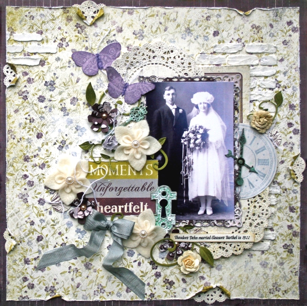 One Scrap at a Time: Unforgettable Moments - Scrap Town Lady