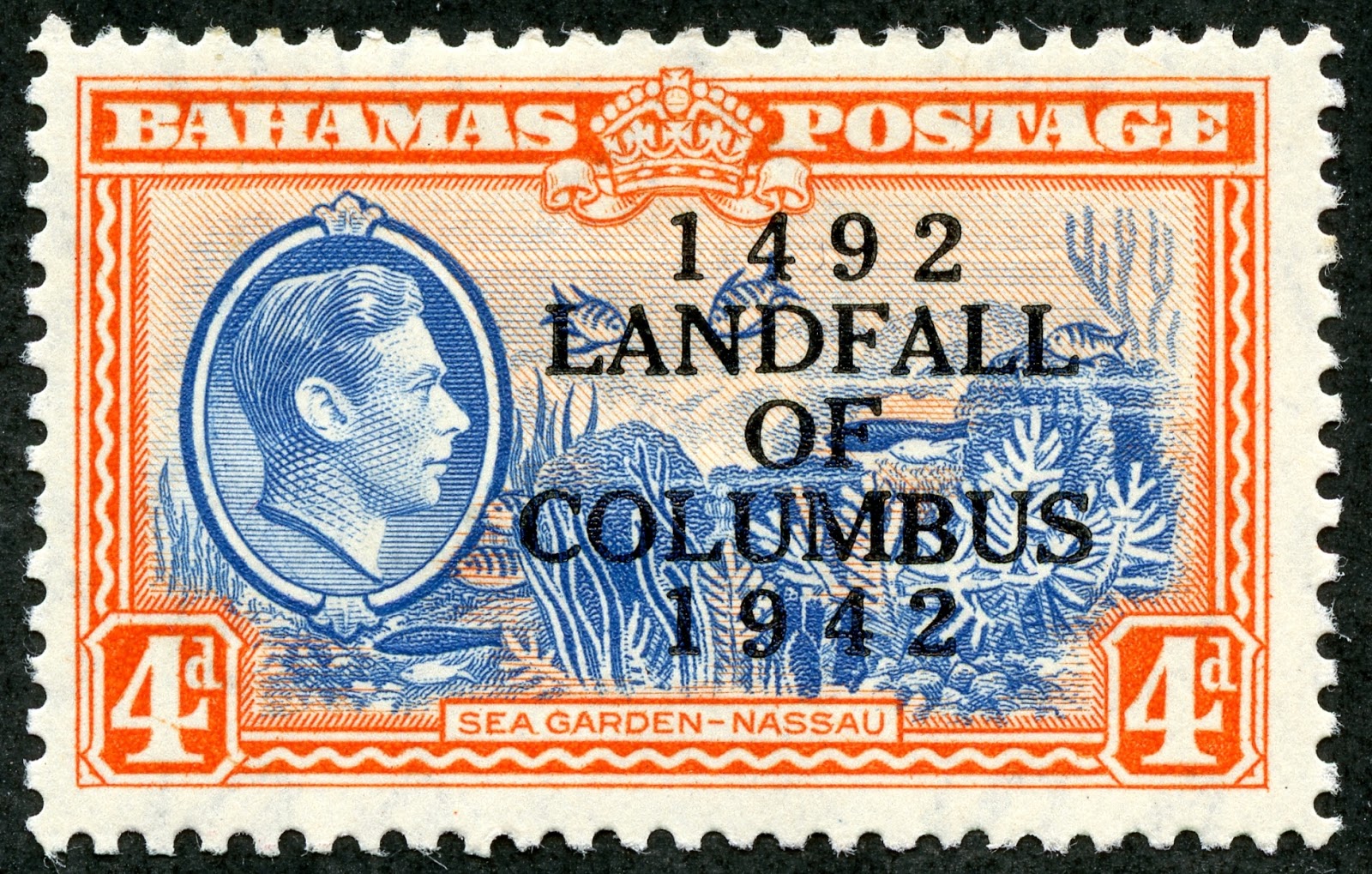 Big Blue 1840-1940: Bahamas - a closer look at the stamps and issues