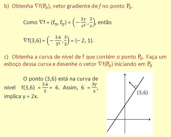 Cálculo 2 - Área 1: Gradiente e curva de nível