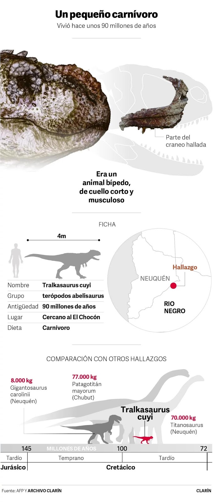 Barrio de Tango: Un nouveau dinosaure argentin : carnivore et petit [Actu]