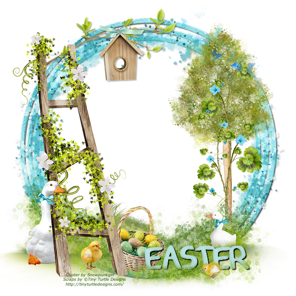 Magical Gimp-Tutorial: Cluster "Easter Garden"