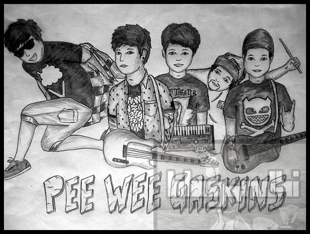 Font Band Pee Wee Gaskins & Party Dork | blogandhi