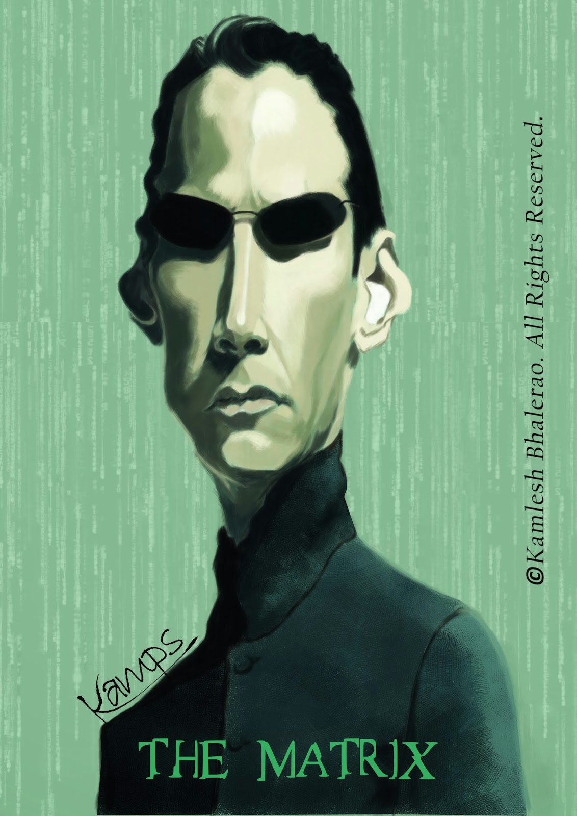 Caricaturized - Art of Kamlesh: ~~~Keanu Reeves...