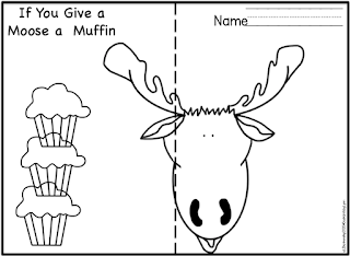 IF YOU GIVE A MOOSE A MUFFIN BOOK CRAFT ~ Book Units by Lynn