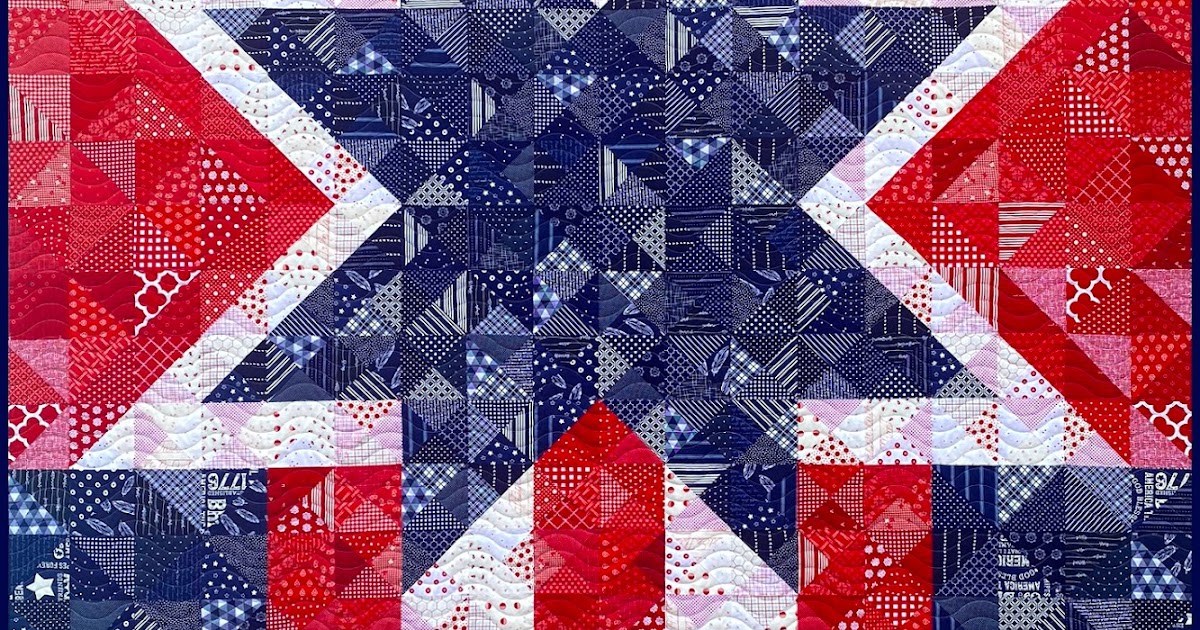 Busy Hands Quilts: Star Spangled Quilt Pattern!