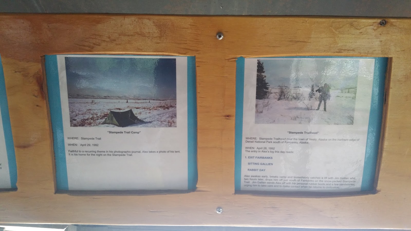 Spread The Better: CHRISTOPHER MCCANDLESS - "Magic Bus" Healy, AK