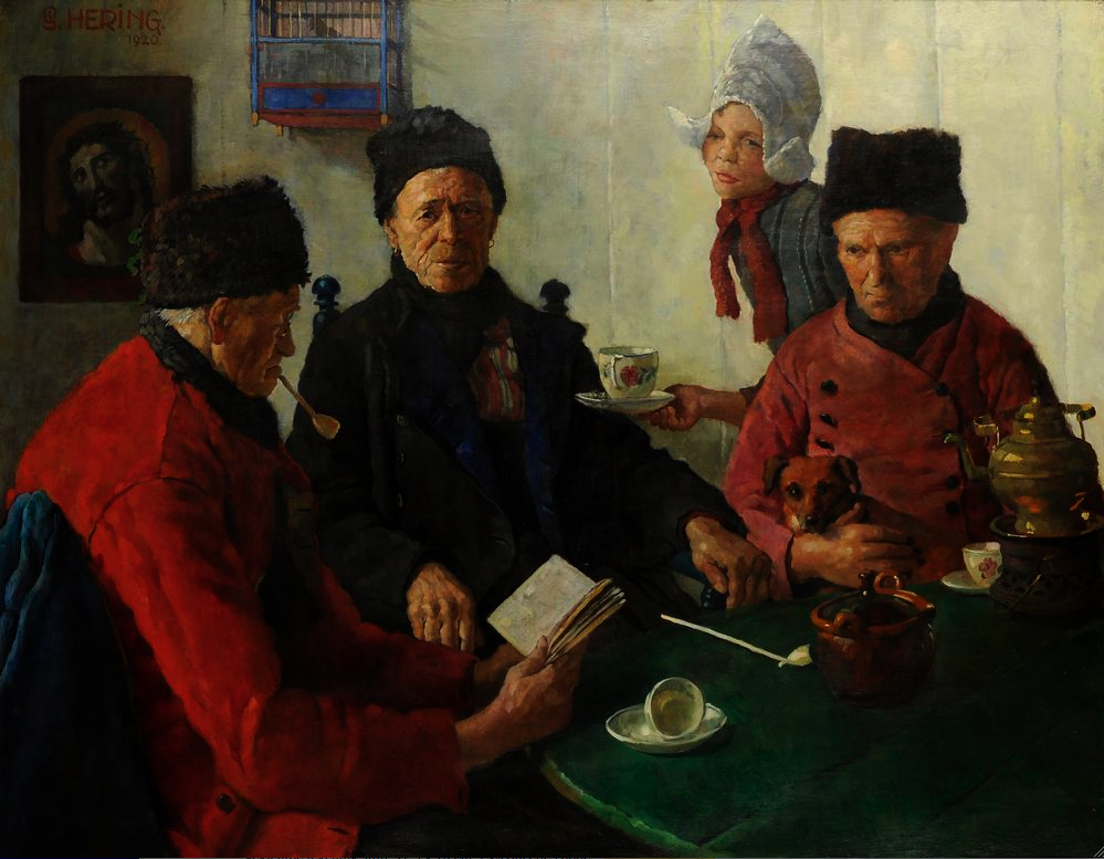 veilingnieuws: Georg Hering: wijze Volendammer vissers