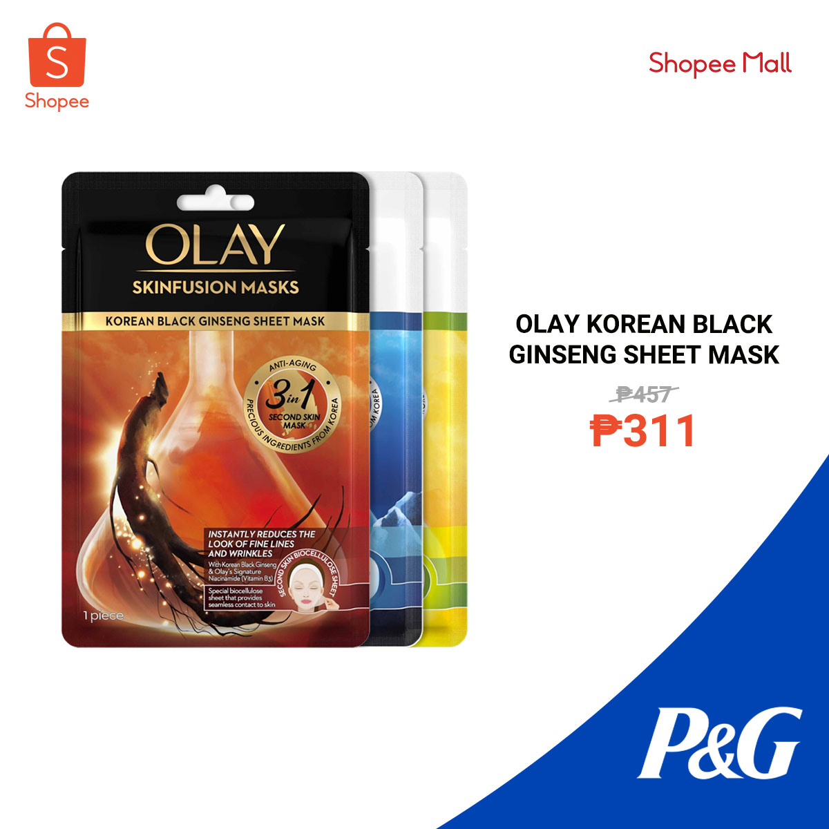 Olay Skinfusion Mask on Olay Super Brand Day on Shopee ~ Viva Manilena