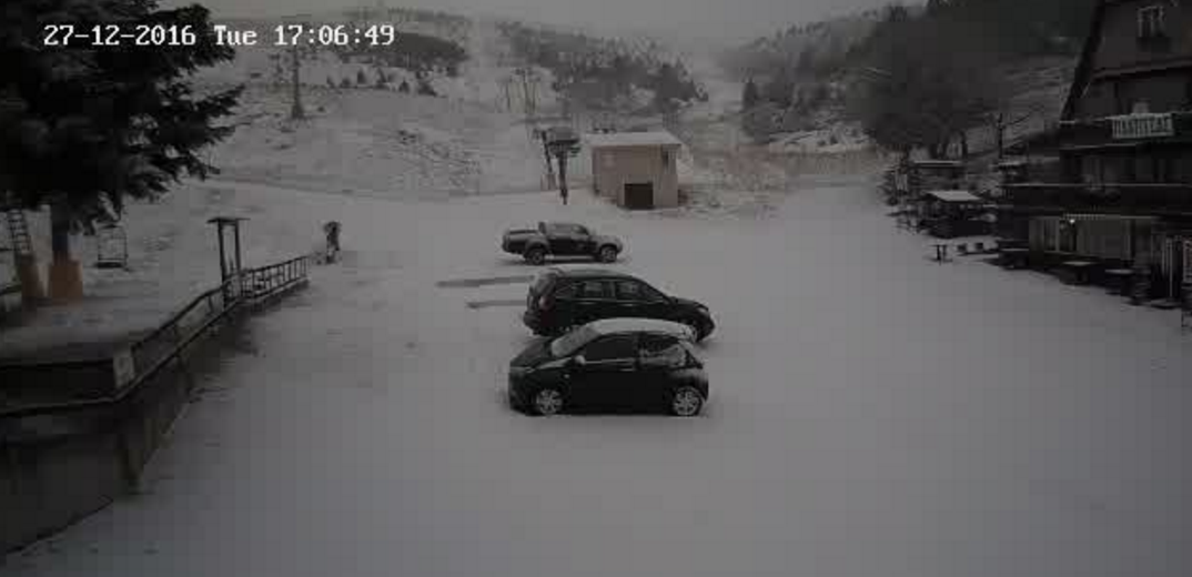 Weather News: Tωρα Ισχυρη χιονοπτωση στα βουνα της βορειας Χωρας!
