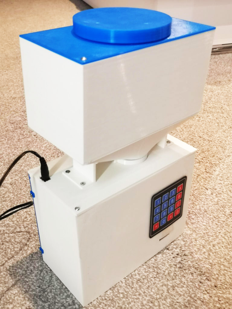 Make it easy!: Automatic pet feeder arduino - 3D Printed (with stepper ...