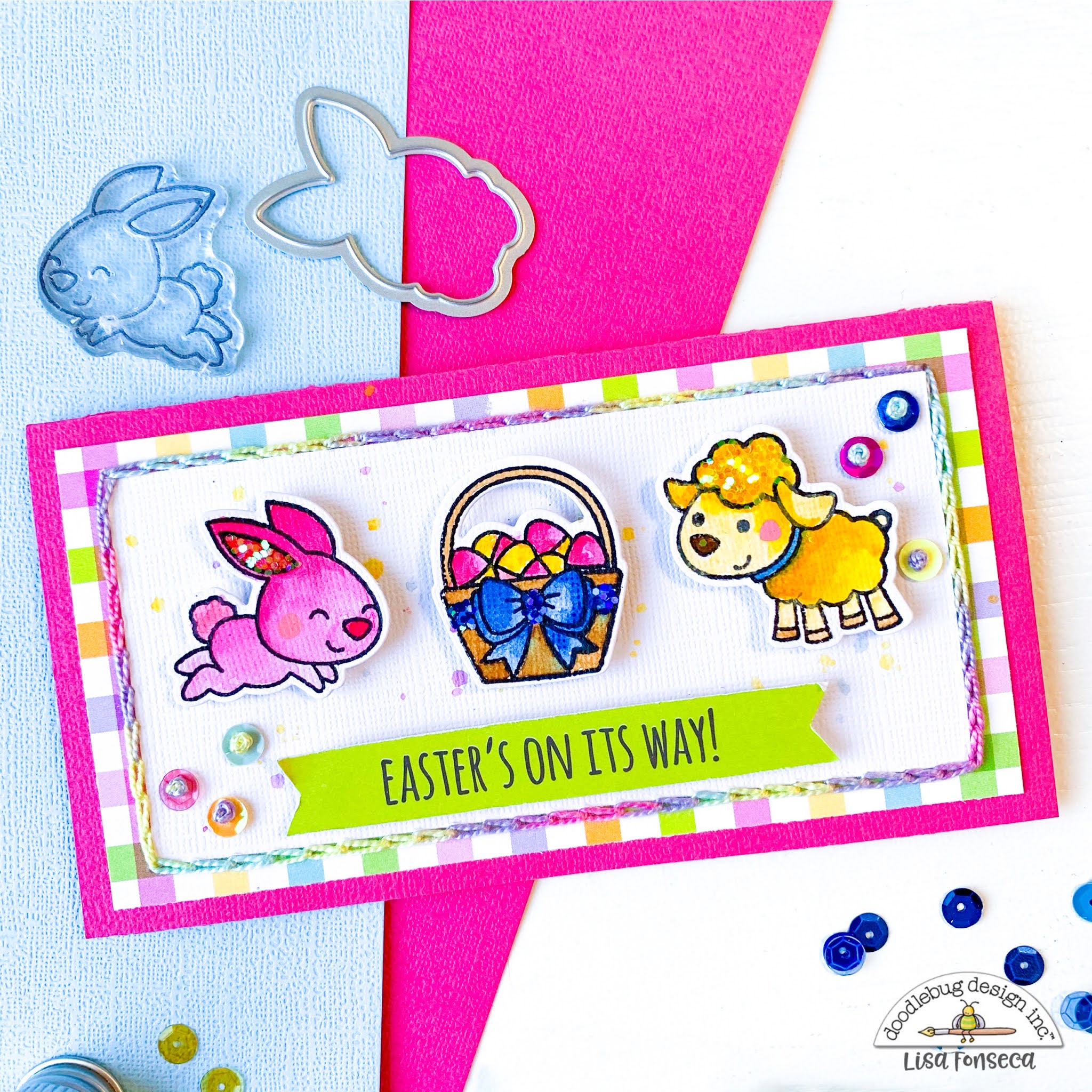 Doodlebug Design Inc Blog: HIPPITY HOPPITY EASTER CARDS | with Lisa