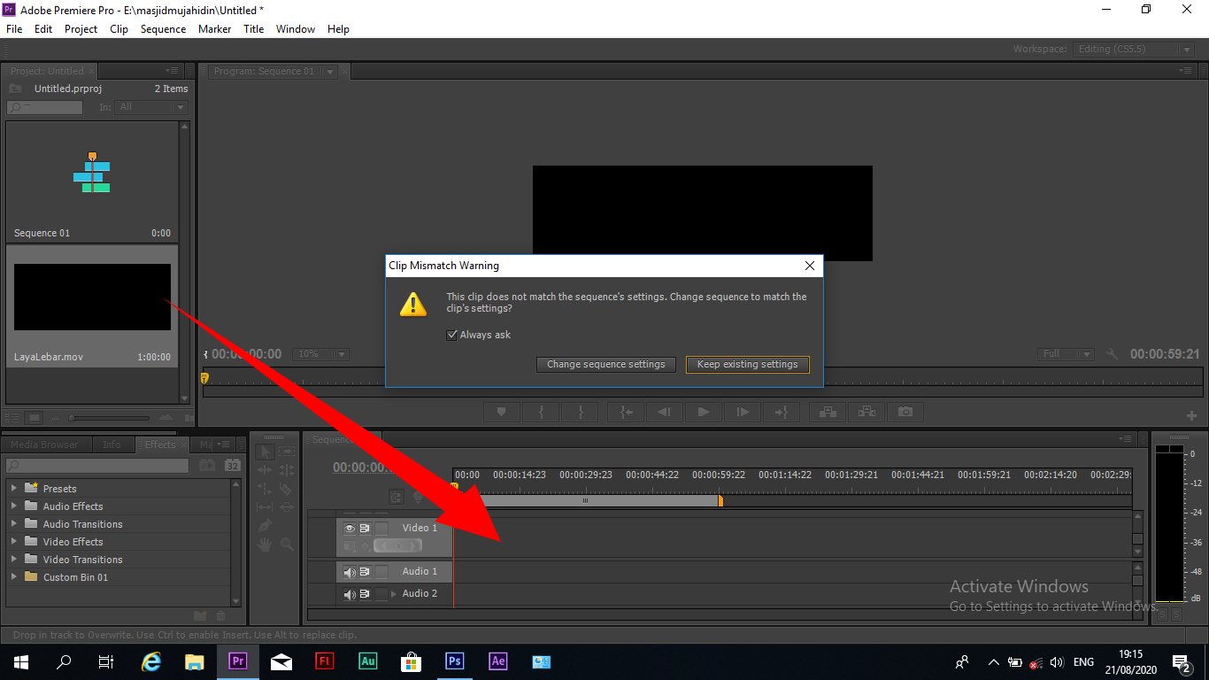 Multimedia Texaz : Cara Oke Membuat Beragam Rasio Layar | Editing Adobe ...