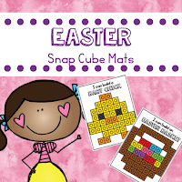 Ms. Moran's Kindergarten: Easter Fine Motor Snap Cube Activities