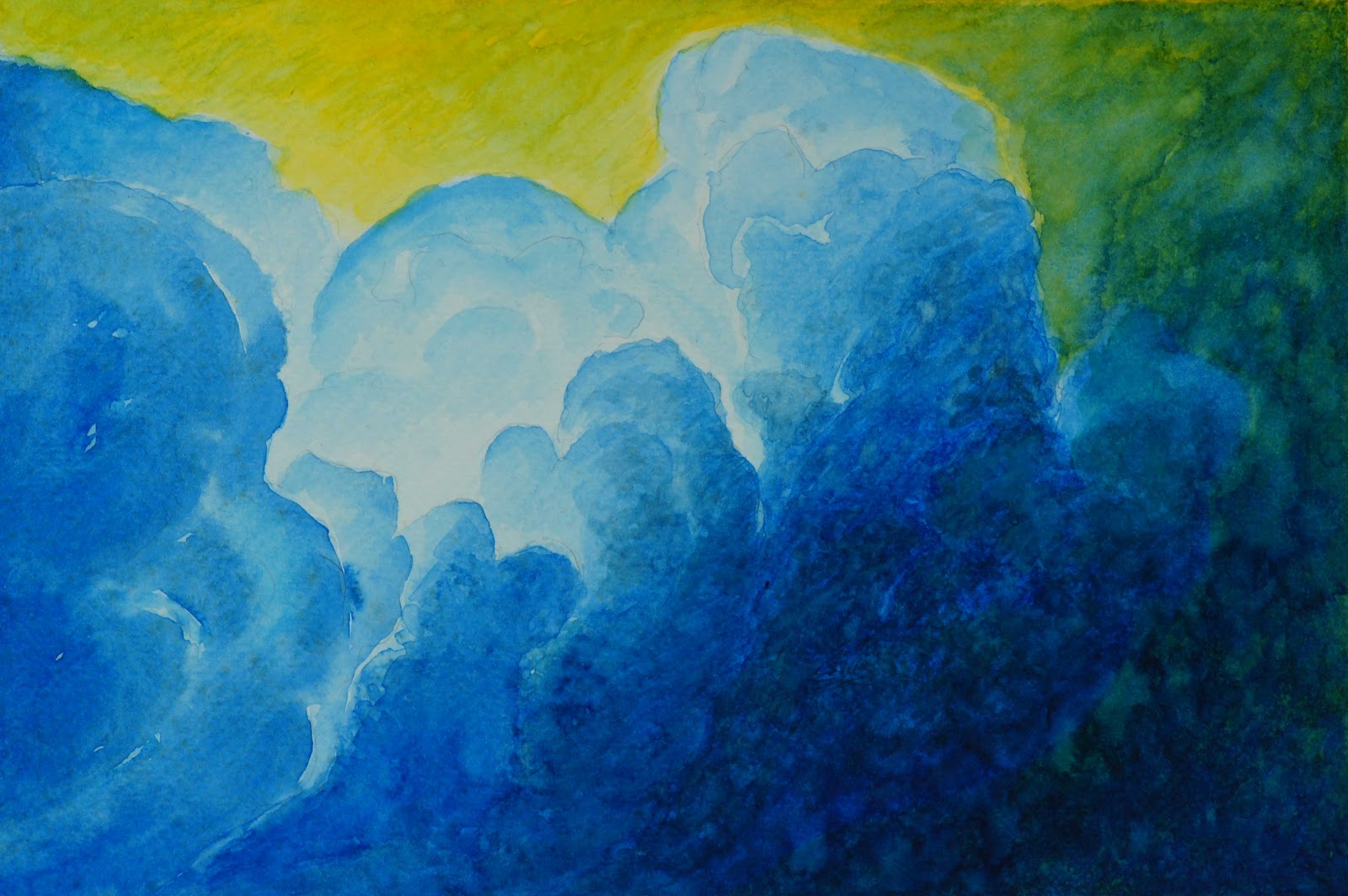 Abstract Art By Pracha: Inspiration Of The Clouds 2