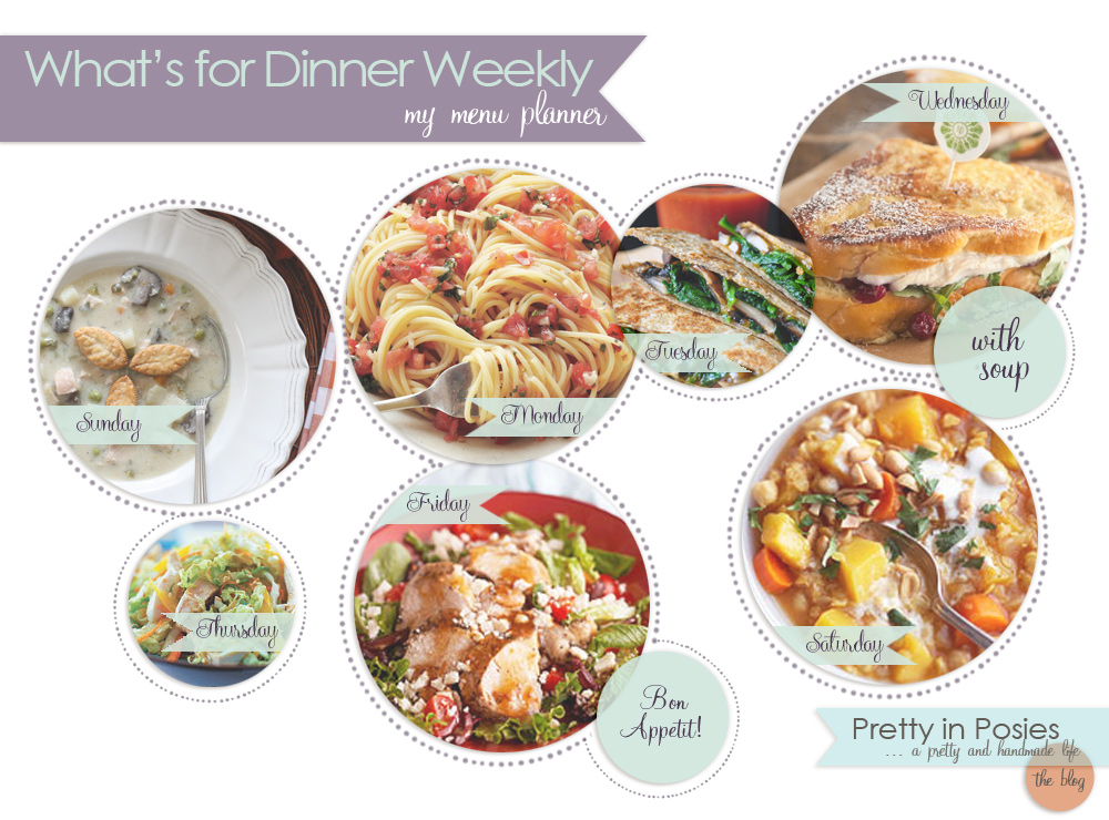 PrettyinPosies What s For Dinner Weekly My Menu Planner prettyinposies-what-s-for-dinner-weekly-my-menu-planner