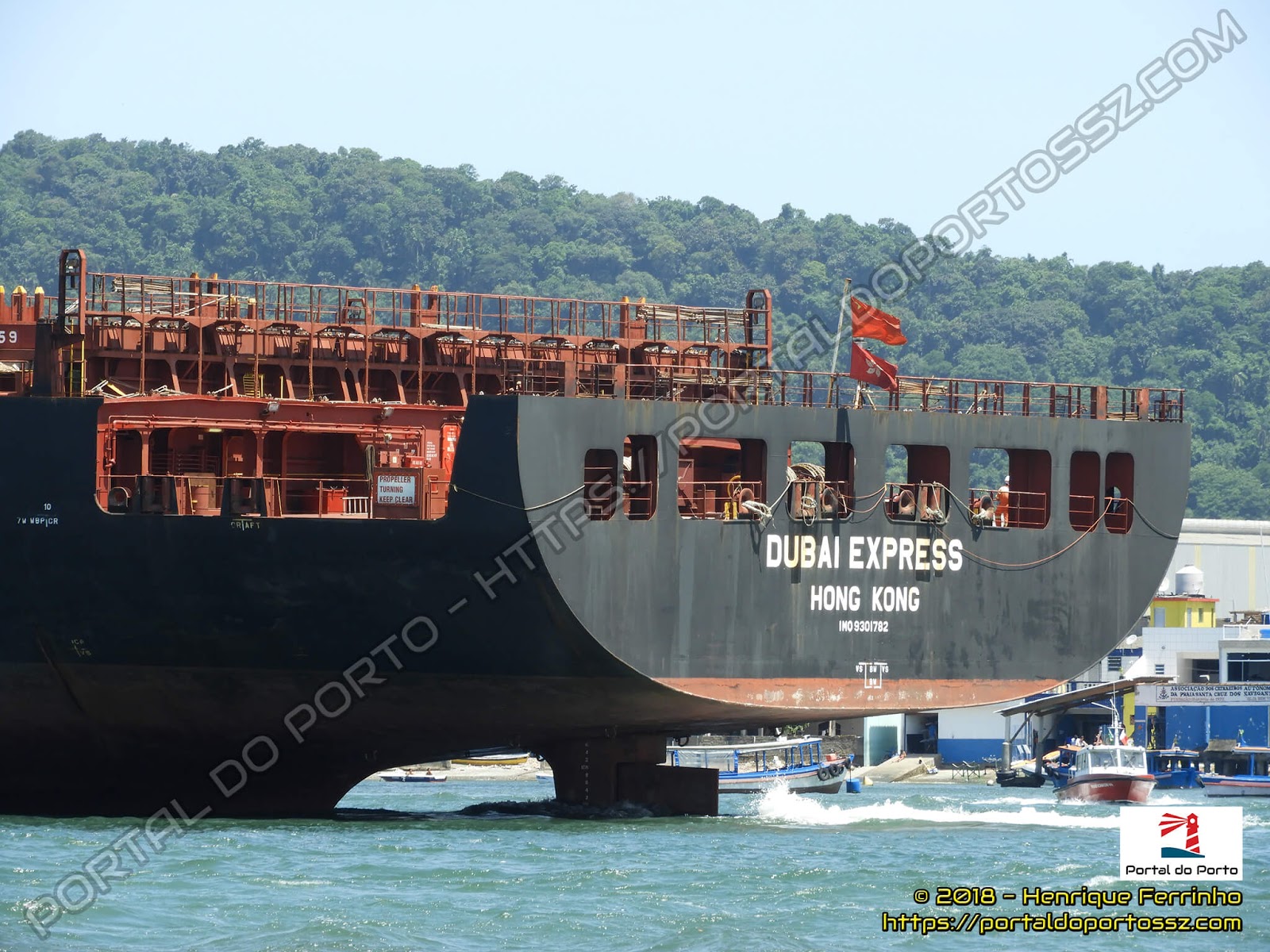 Dubai Express renomeado Seaspan Dubai - Portal do Porto